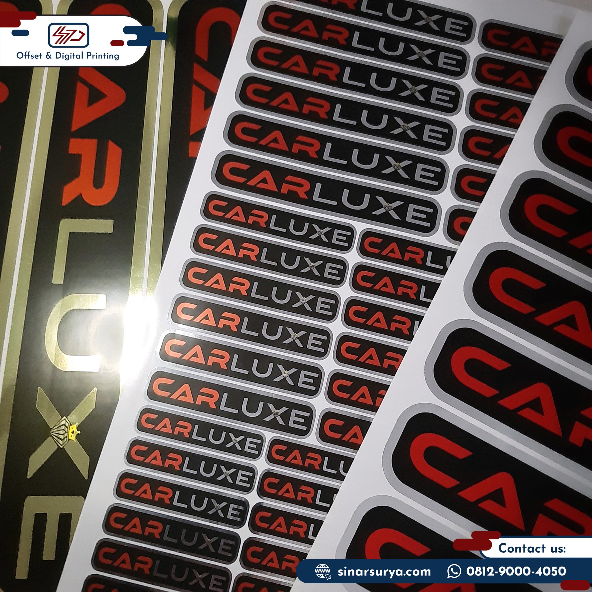 Sticker | Percetakan Jakarta Offset Printing Jakarta Percetakan Majalah ...