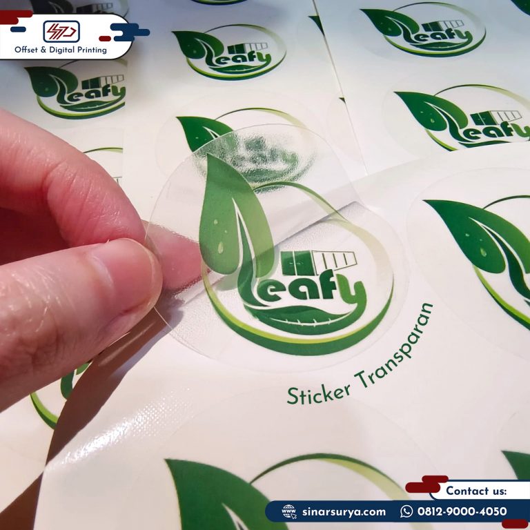 Cetak Label Sticker Kemasan Makanan dan Minuman | Percetakan Jakarta ...